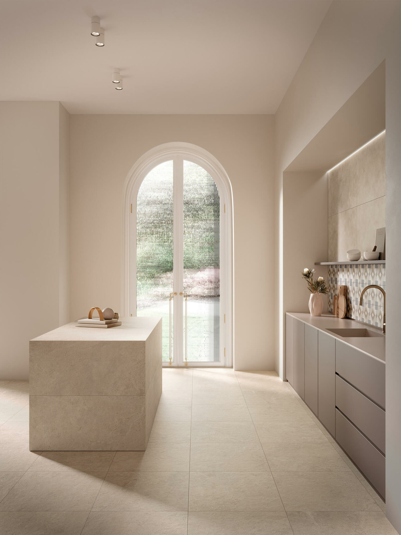 Look pierre naturelle | Céramique 24x24 | All Around Stone